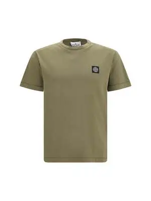 Stone Island Logo Patch T-shirt