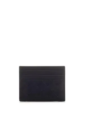 Bottega Veneta Calfskin Card Holder - Blue