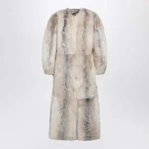Fendi Shearling Coat - White