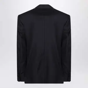 Dolce & Gabbana Dark Navy Wool Single-breasted Jacket