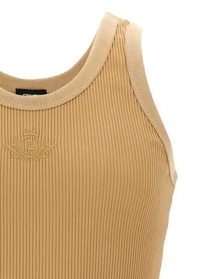 Fendi Crest' Tank Top