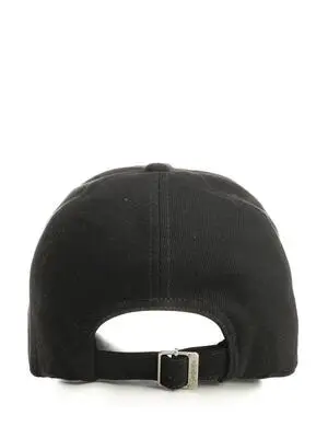 Saint Laurent Cassandre Baseball Cap - Black