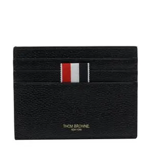 Thom Browne Logo Cards Holder - Black