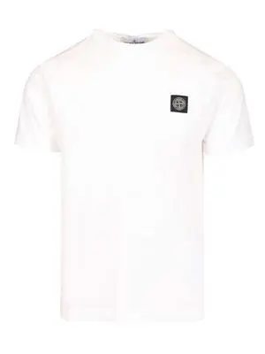 Stone Island Cotton Jersey T-shirt - White