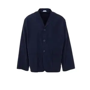 Thom Browne Light Memory Tech Packable Sportcoat With Logo Print