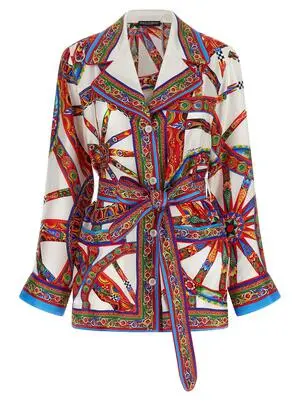 Dolce & Gabbana Vanity Silk Shirt - Multicolor