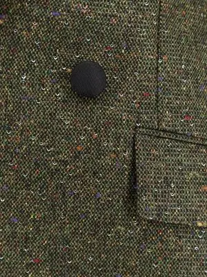 Dior Fitted Tweed Blazer - Multicolor
