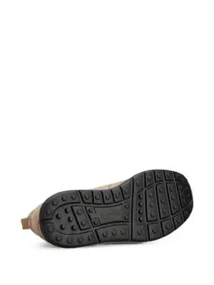 TOD'S Leather And Knit Sneakers - Multicolor