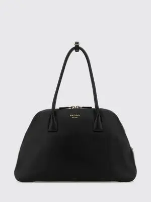 Prada Leather Shoulder Bag - Black