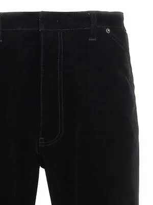 Prada Velvet Straight Leg Pants