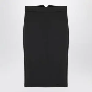 MONCLER X EDWARD ENNINFUL Pencil Skirt - Black