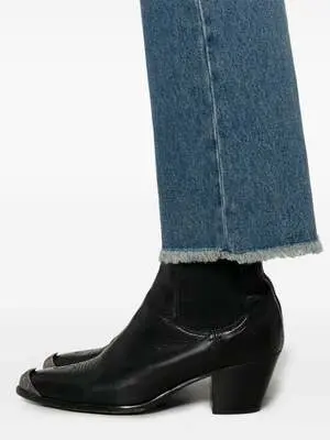 GOLDEN GOOSE Cropped Flare Jeans
