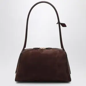 Alaïa Le Bouledogue Bag In Nubuck - Brown