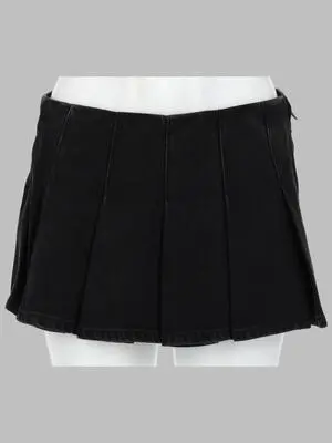 DIESEL® Pleated Denim Skort