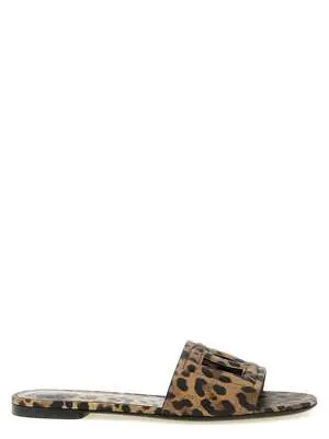 Dolce & Gabbana Bianca' Slides - Brown