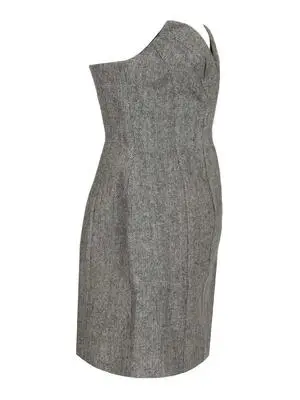 SELF-PORTRAIT Wool Mini Dress