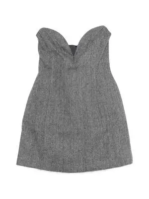 SELF-PORTRAIT Wool Mini Dress