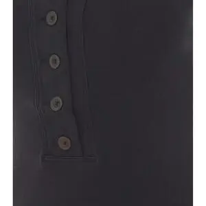 Auralee Organic Cotton Fine Rib Tank - Black