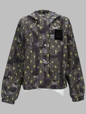 GANNI Giacca In Nylon Leggero Con Stampa - Multicolor