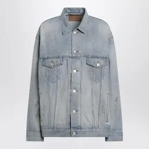 Balenciaga Light Vintage-effect Denim Jacket