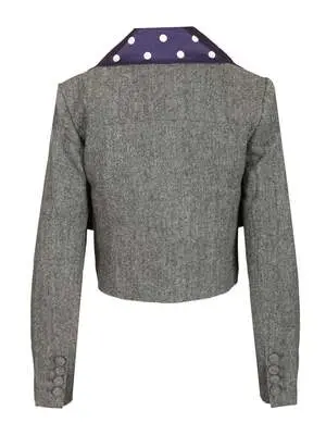 SELF-PORTRAIT Herringbone Jacket