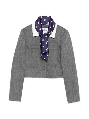 SELF-PORTRAIT Herringbone Jacket