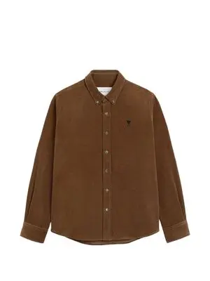 AMI Paris Velvet Shirt - Multicolor