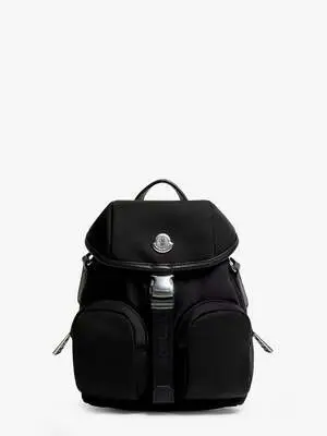 Moncler Trick Nylon Crossbody Bag With Logo Patch On The Front - Multicolor