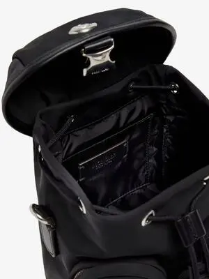 Moncler Trick Nylon Crossbody Bag With Logo Patch - Multicolor