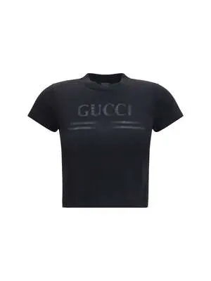 Gucci Cotton Jersey T-shirt - Black