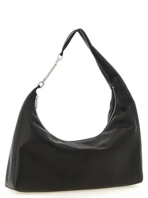 Rick Owens Cropped Gemini' Shoulder Bag - Black