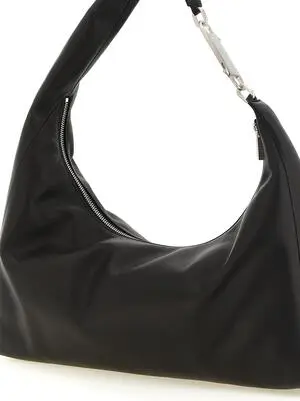 Rick Owens Cropped Gemini' Shoulder Bag - Black