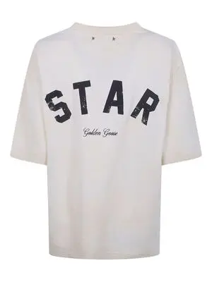 GOLDEN GOOSE Logo Cotton T-shirt