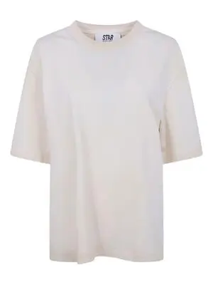 GOLDEN GOOSE Logo Cotton T-shirt - Multicolor