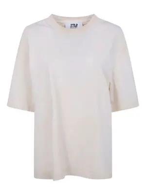 GOLDEN GOOSE Logo Cotton T-shirt - Multicolor