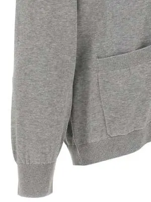 Brunello Cucinelli Heraldic Logo Cardigan