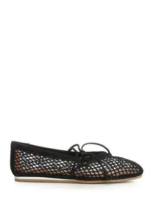 FORTE_FORTE Mesh Ballerina - Black