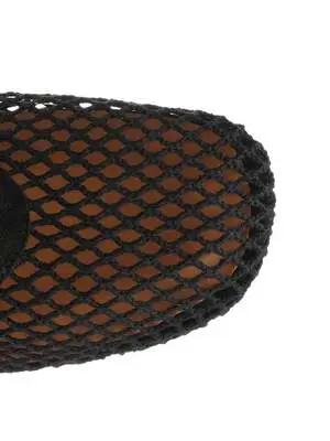 FORTE_FORTE Mesh Ballerina - Black