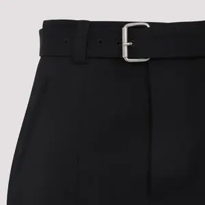 Bottega Veneta Wool Belted Trousers