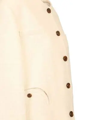 BLAZÉ MILANO Missy Gliss Bolero Jacket - White