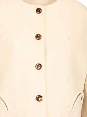 BLAZÉ MILANO Missy Gliss Bolero Jacket - White