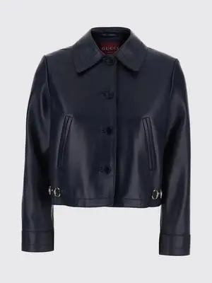 Gucci Smooth Lambskin Slim Fit Shirt Jacket