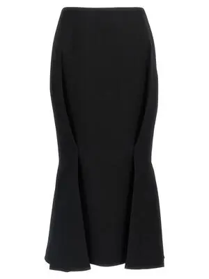 Prada Stuoia Old Wool Skirt