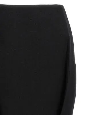 Prada Stuoia Old Wool Skirt