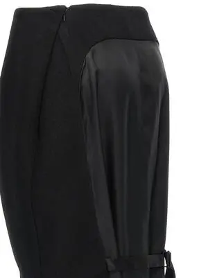 Prada Stuoia Old Wool Skirt