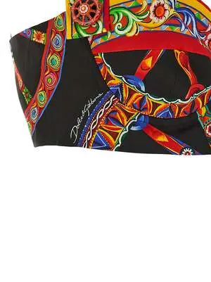 Dolce & Gabbana Carretto' Bustier Top