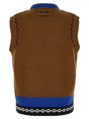 Marni Intarsia Wool Vest