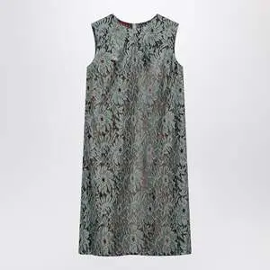 Gucci Sage Floral Lace Dress - Green