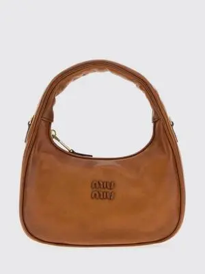 Miu Miu Leather Handbag - Brown