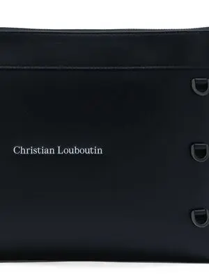 CHRISTIAN LOUBOUTIN Kosmica Leather Pouch